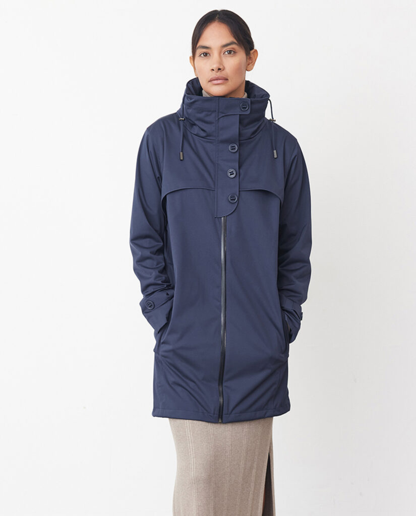 Shop our ladies waterproof parka jacket | Protected Species