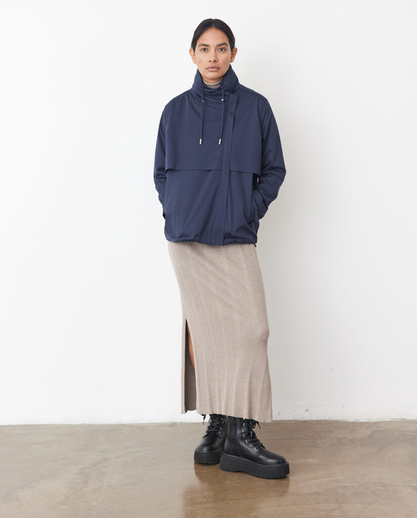 Explore navy raincoat for women | Protected Species