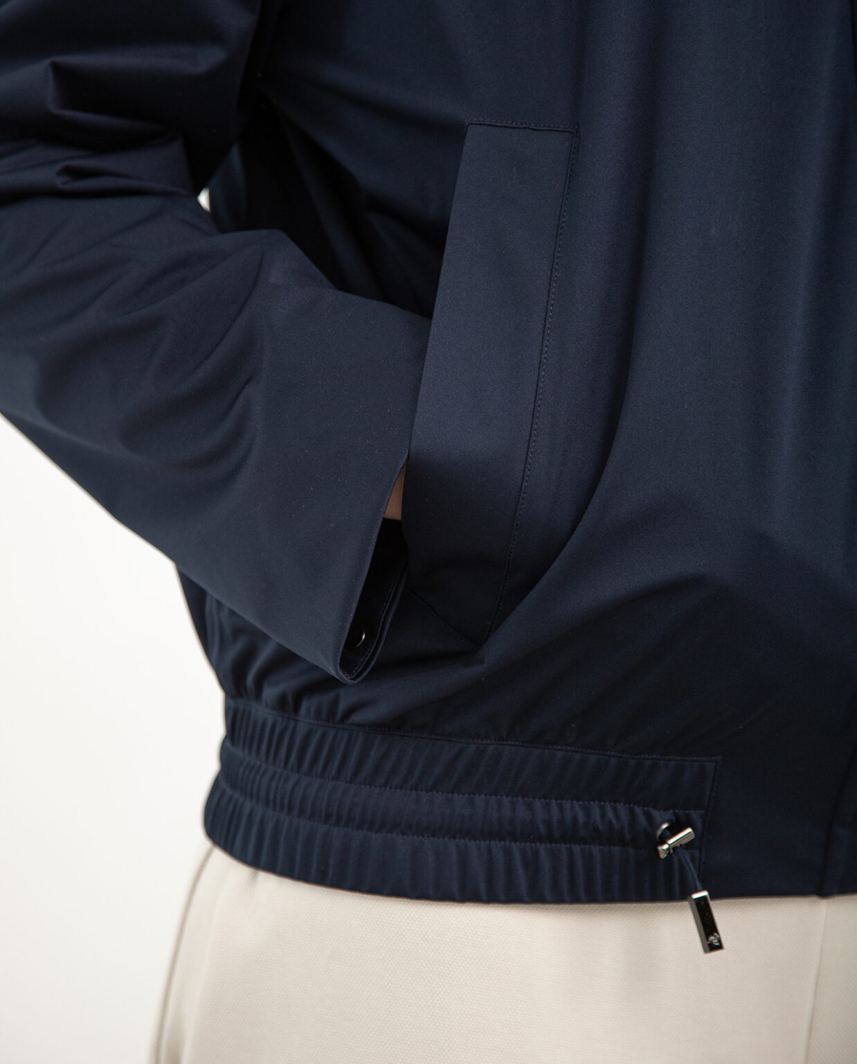 The Harrington Midnight navy fleece lined. Fleece lined waterproof coat ...